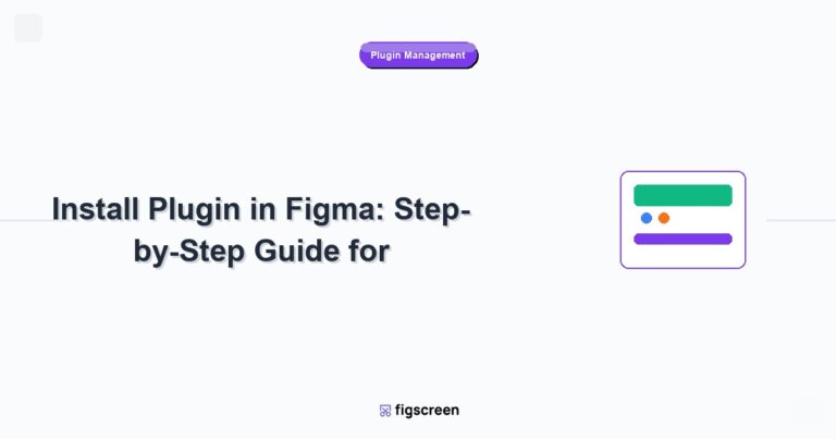 How to Download Plugin in Figma: Step-by-Step Guide 2025 - Figscreen