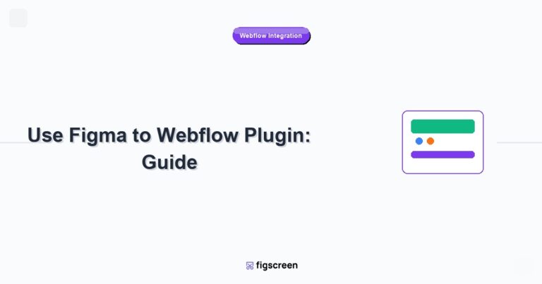 How to Use Figma to HTML Plugin: Complete Developer Guide 2025 - Figscreen